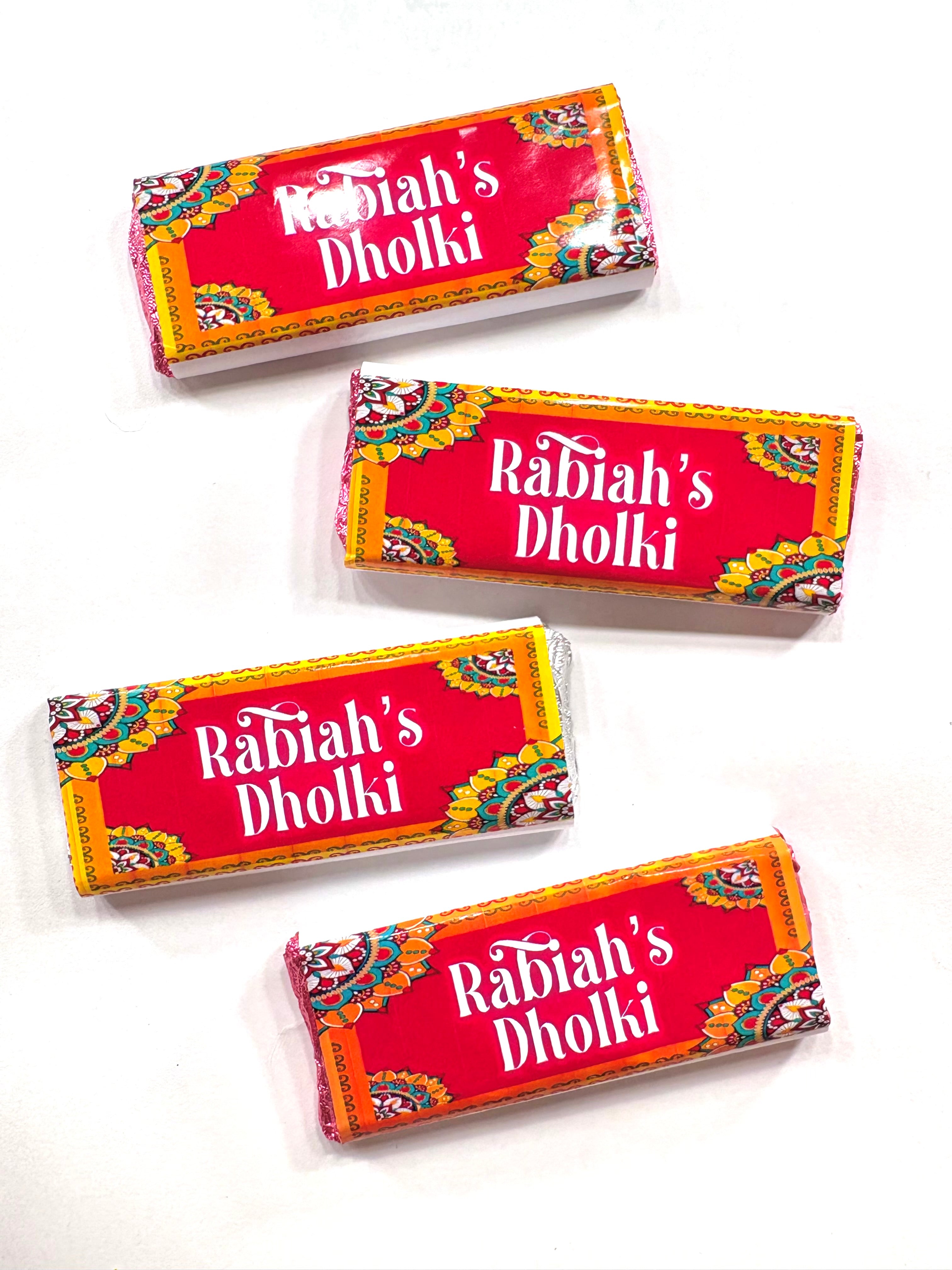 Mini chocolate bars – Khanzcreations